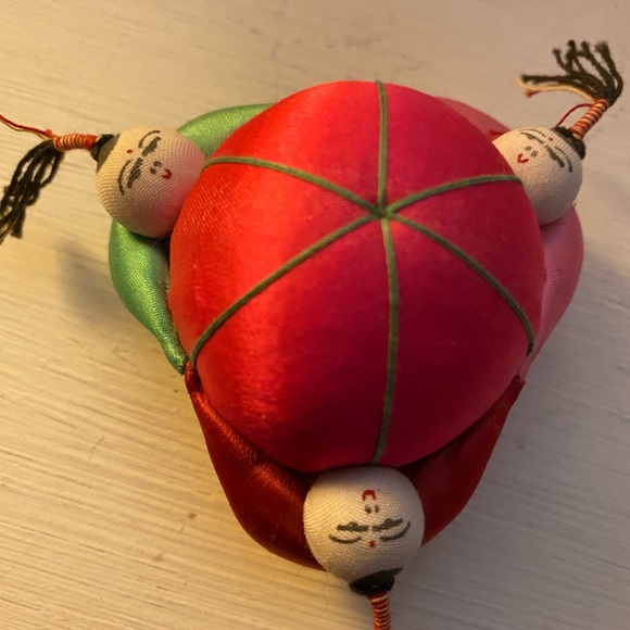 Other | Vintage Silk Asian Chinese Pin Cushion | Poshmark